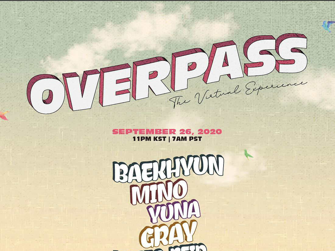 Baekhyun, Mino, and Gray Join Overpass Music Festival's Virtual Lineup ...