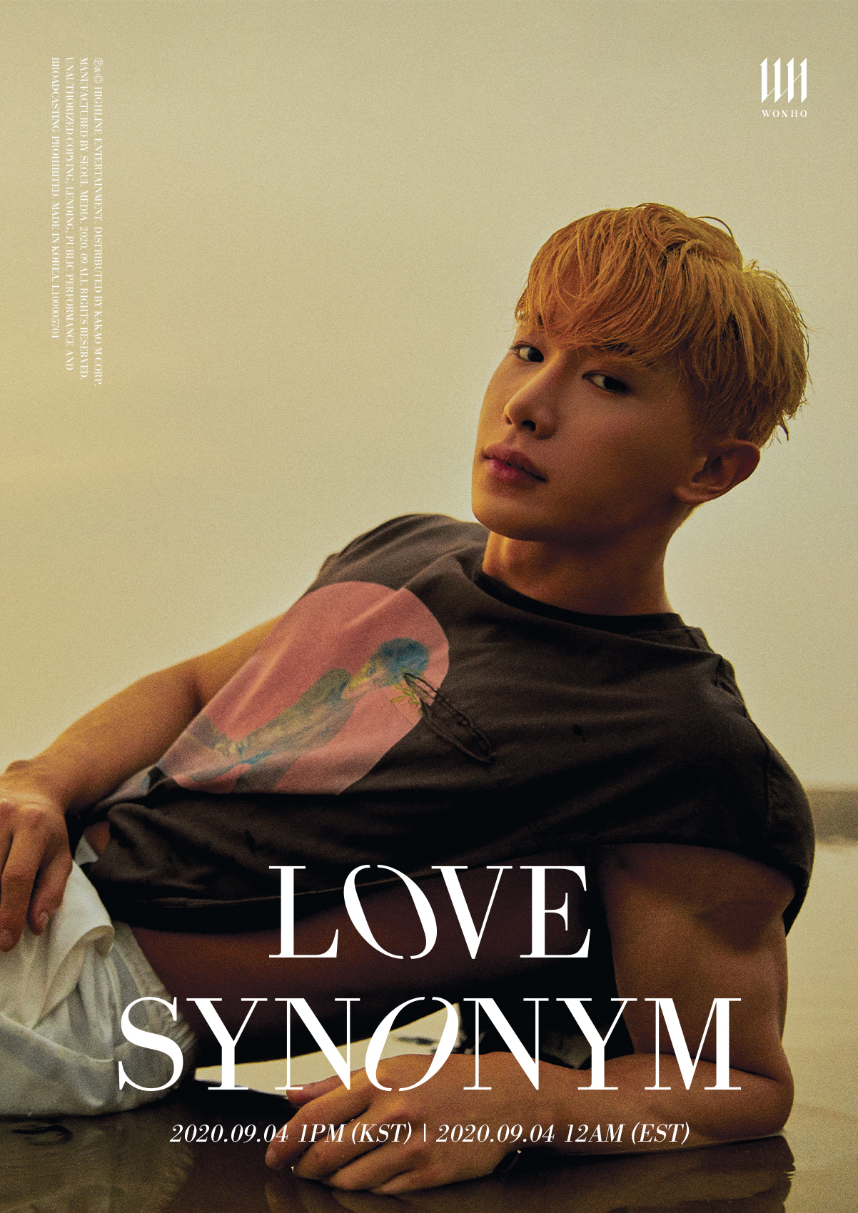 Singer-Songwriter-Producer Wonho Shares Tracklist and Captivating ...