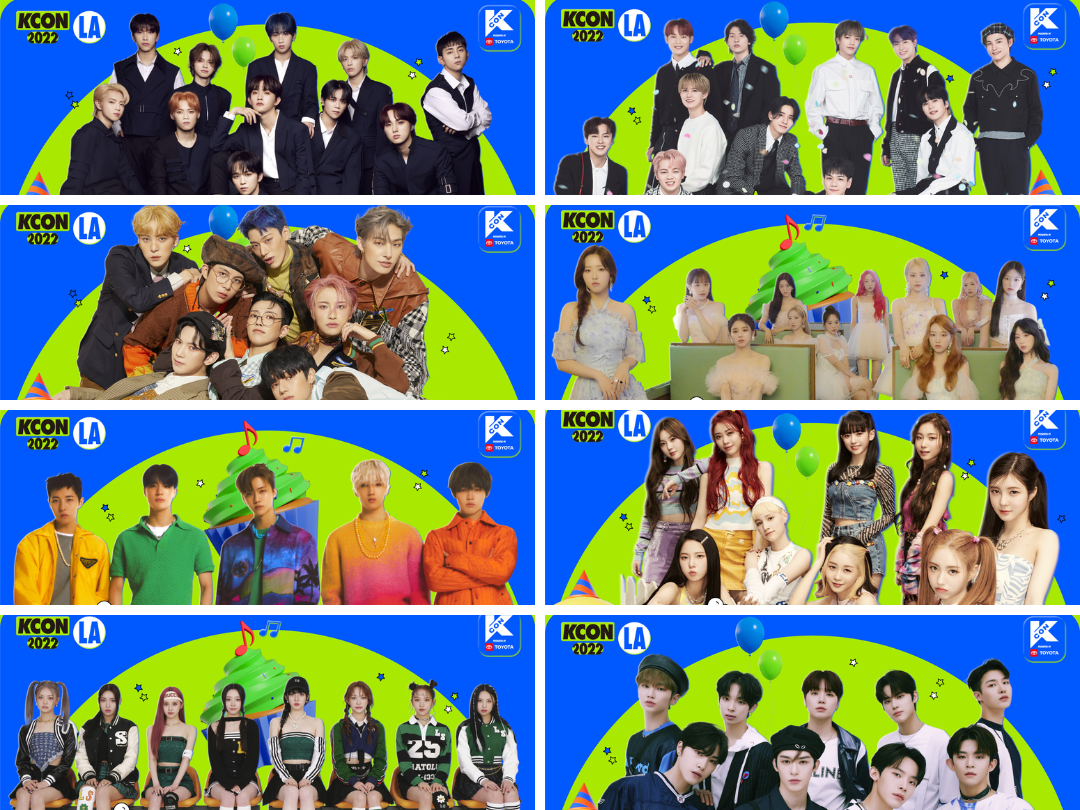 ATEEZ, INI, JO1, Kep1er, LIGHTSUM, LOONA, NCT DREAM and TO1 Join Lineup for KCON 2022 LA ...