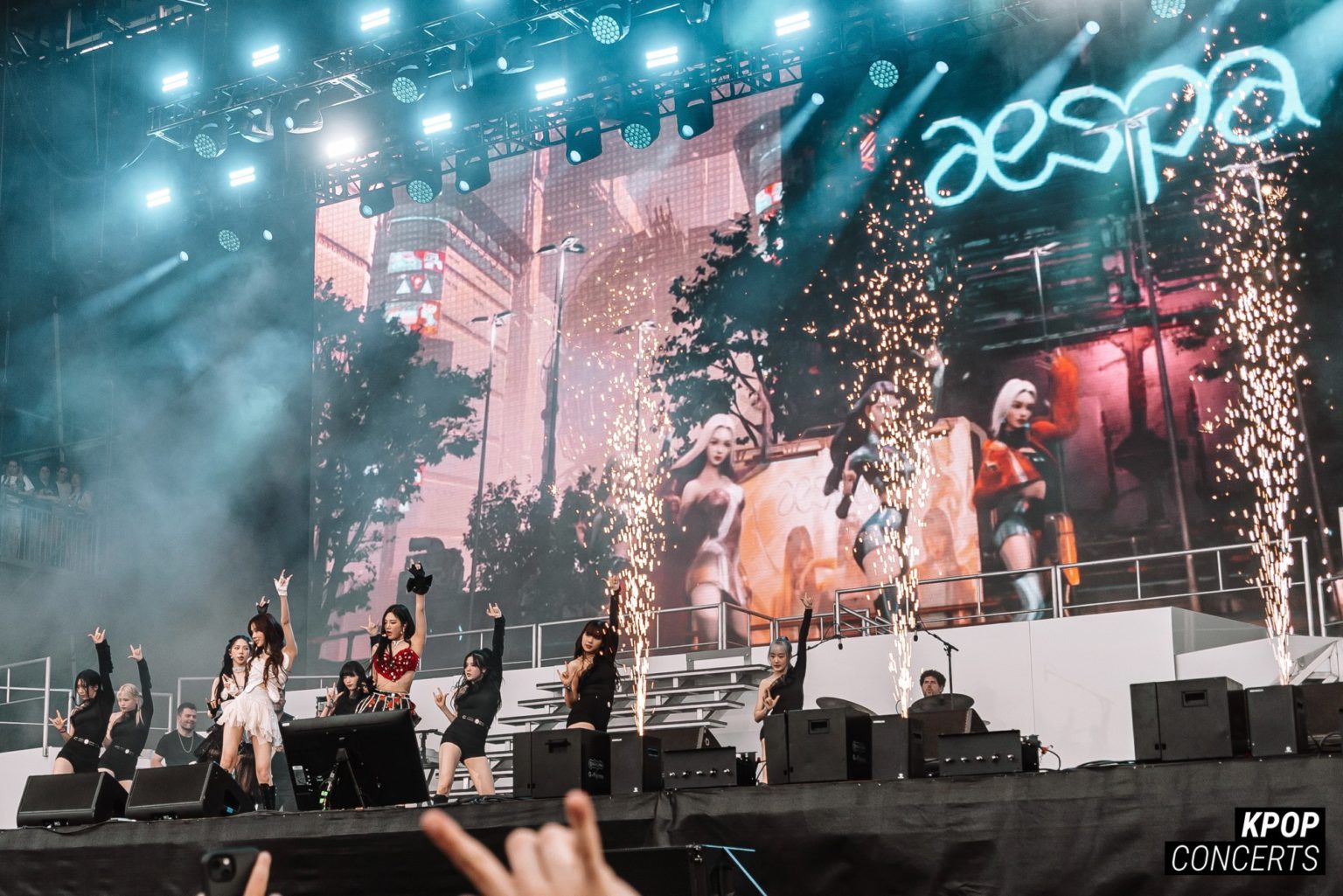 [GALLERY] aespa at Governors Ball Music Festival - K-Pop Concerts