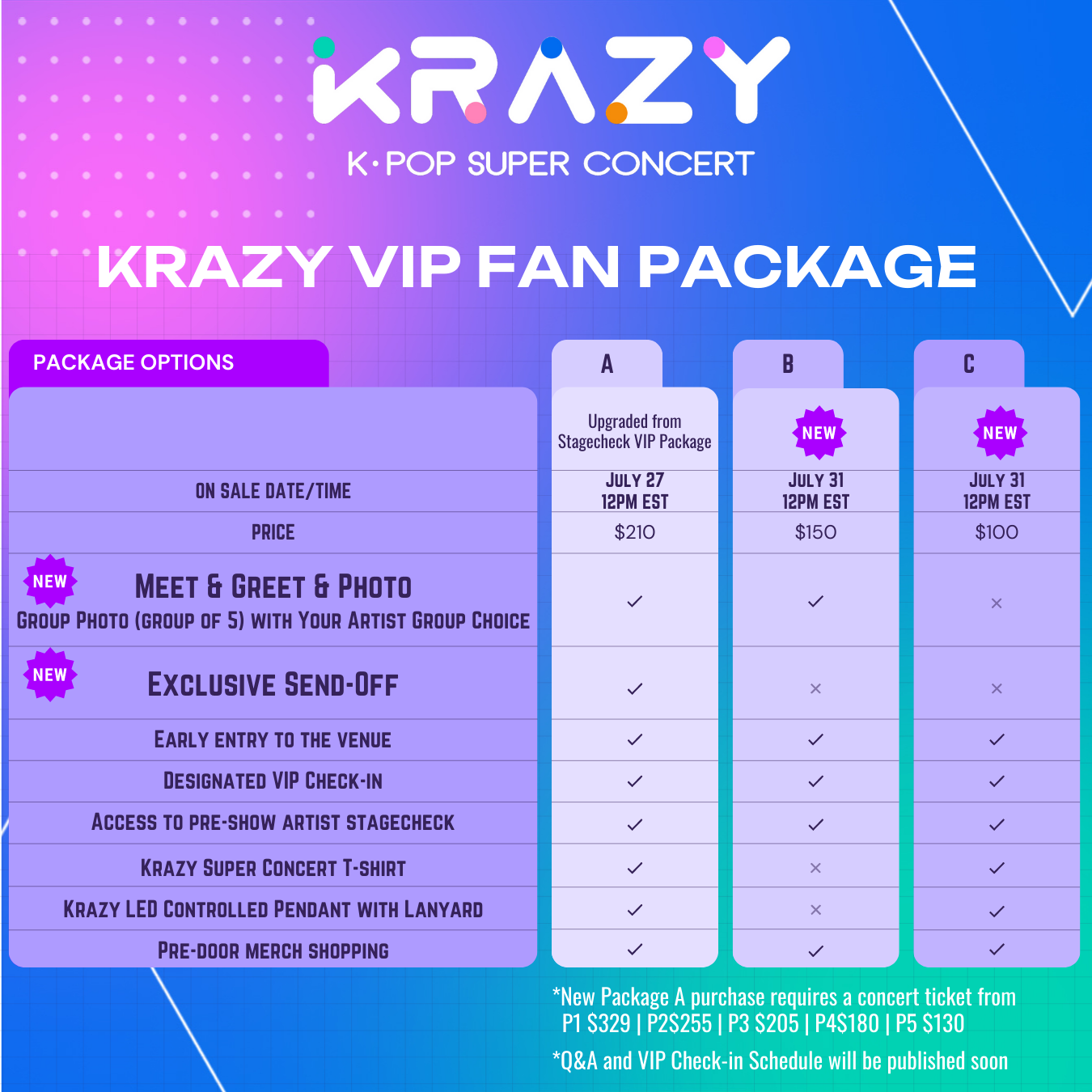 Krazy K-Pop Super Concert Reveals New VIP Package Offerings and Host For Upcoming Inaugural ...