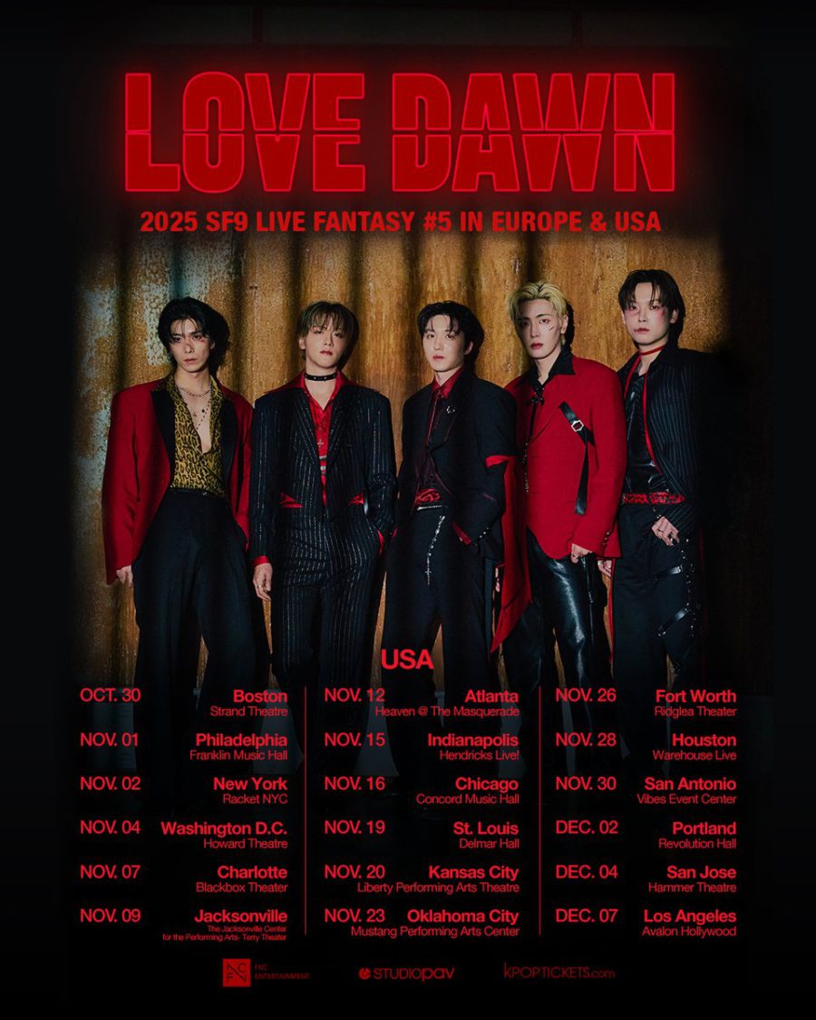 [TOUR] SF9 Announces U.S. and Europe Tour Dates for ‘LOVE DAWN 2025 SF9 ...