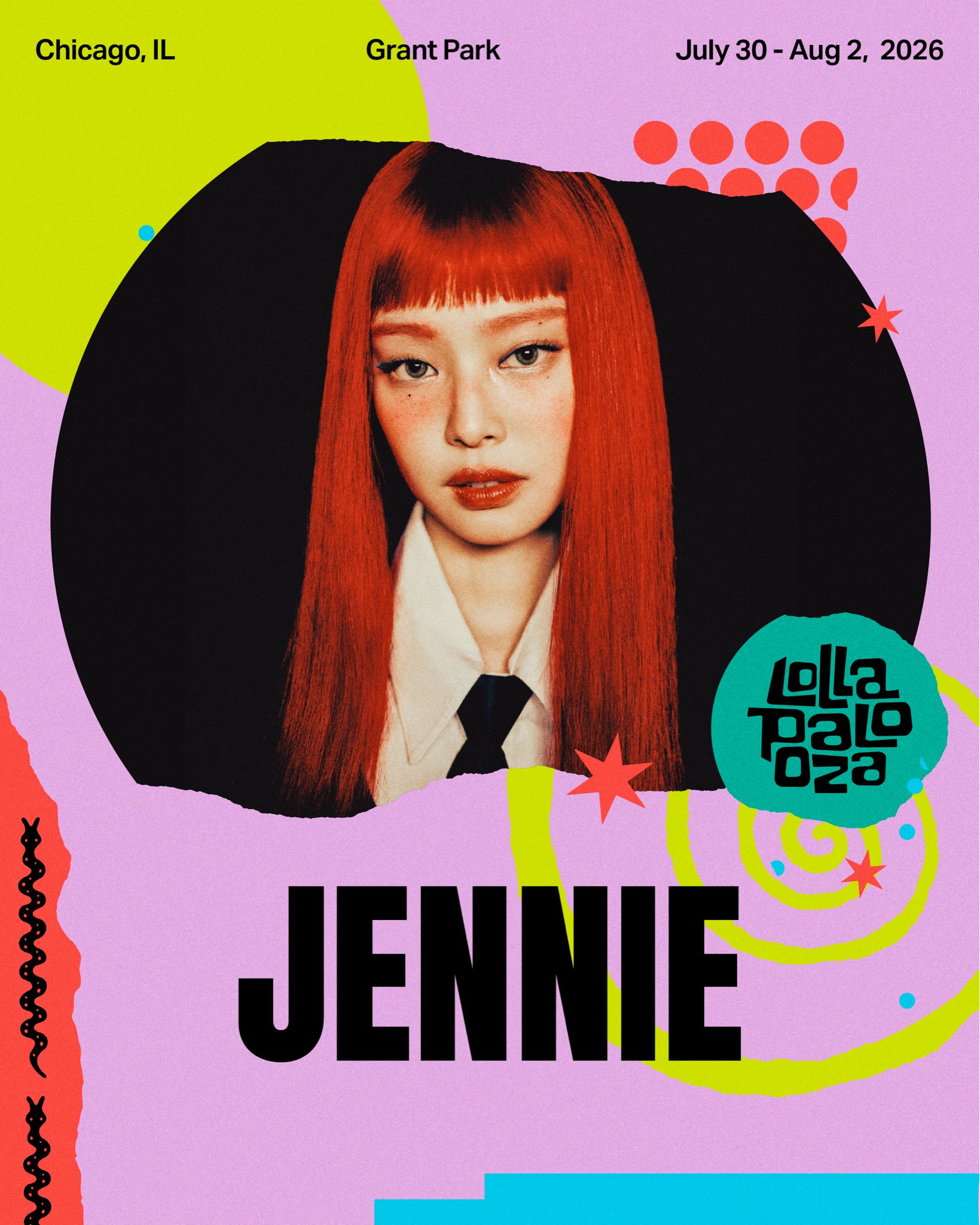 Lollapalooza 2026: JENNIE, i-dle, aespa, and CORTIS Set to Keep Up the ...